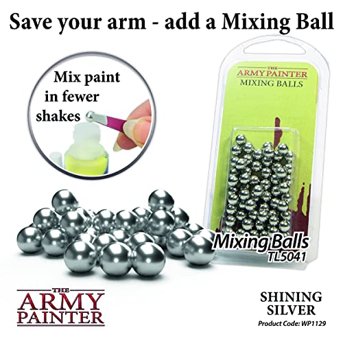 The Army Painter Warpaints Metallics: Shinning Silver β 1x 18ml Acrylic Paint Hobby Paint β Dungeons and Dragons Miniatures, Warhammer 40K Miniatures, Models β TTRPG D&D DND (WP1129)