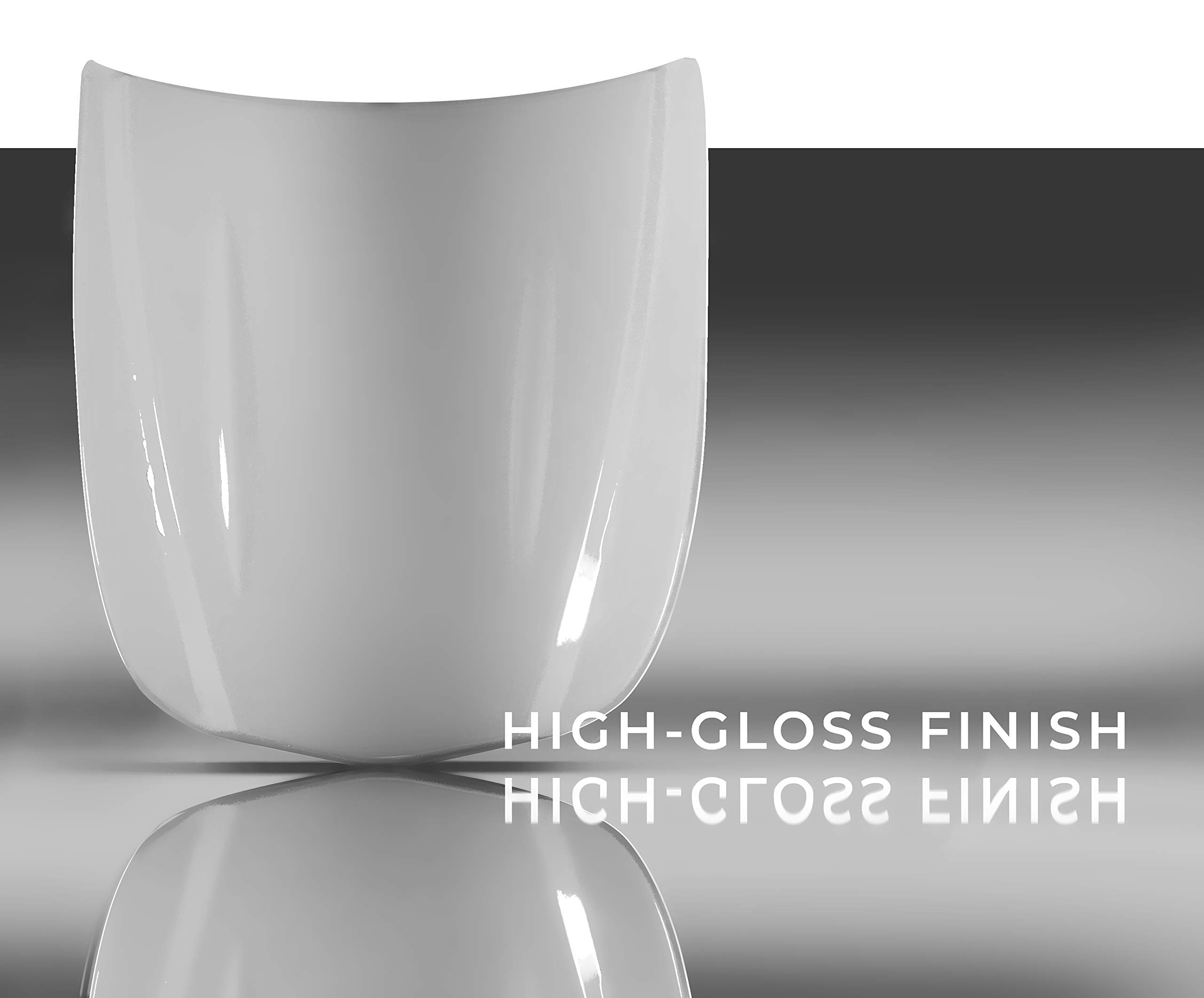 VViViD+ Ultra Gloss Light Chalk Grey Vinyl (1ft x 5ft)