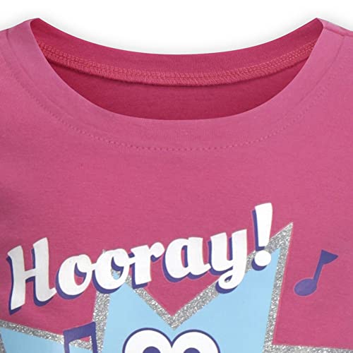 Sesame Street Elmo Girls’ Birthday T-Shirt for Infant and Toddler - Red