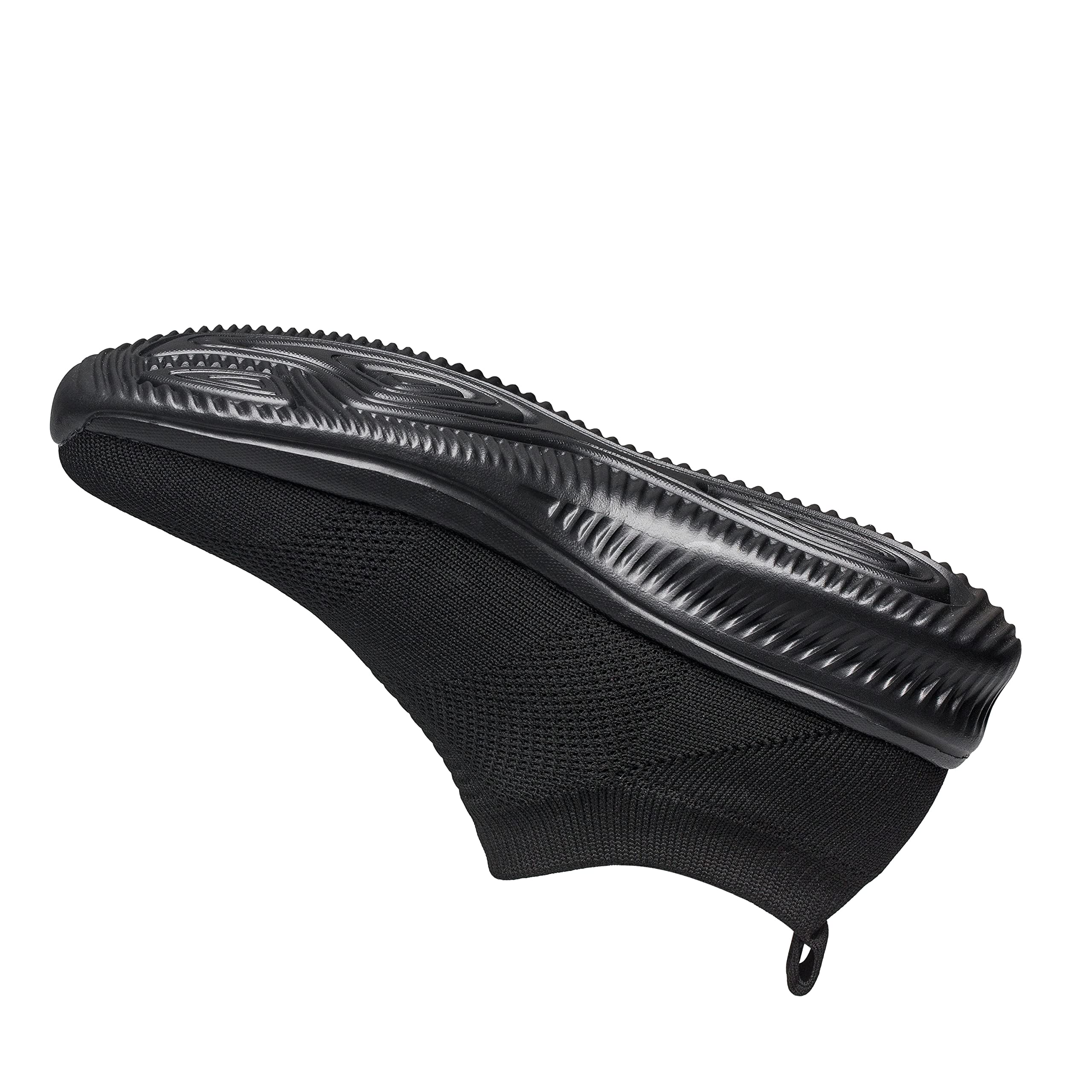 Vidbiv Men Slip on Casual Trainers Walking Shoes - Breathable Slip-on Lightweight Comfortable Tennis Mesh Sneaker Allblack