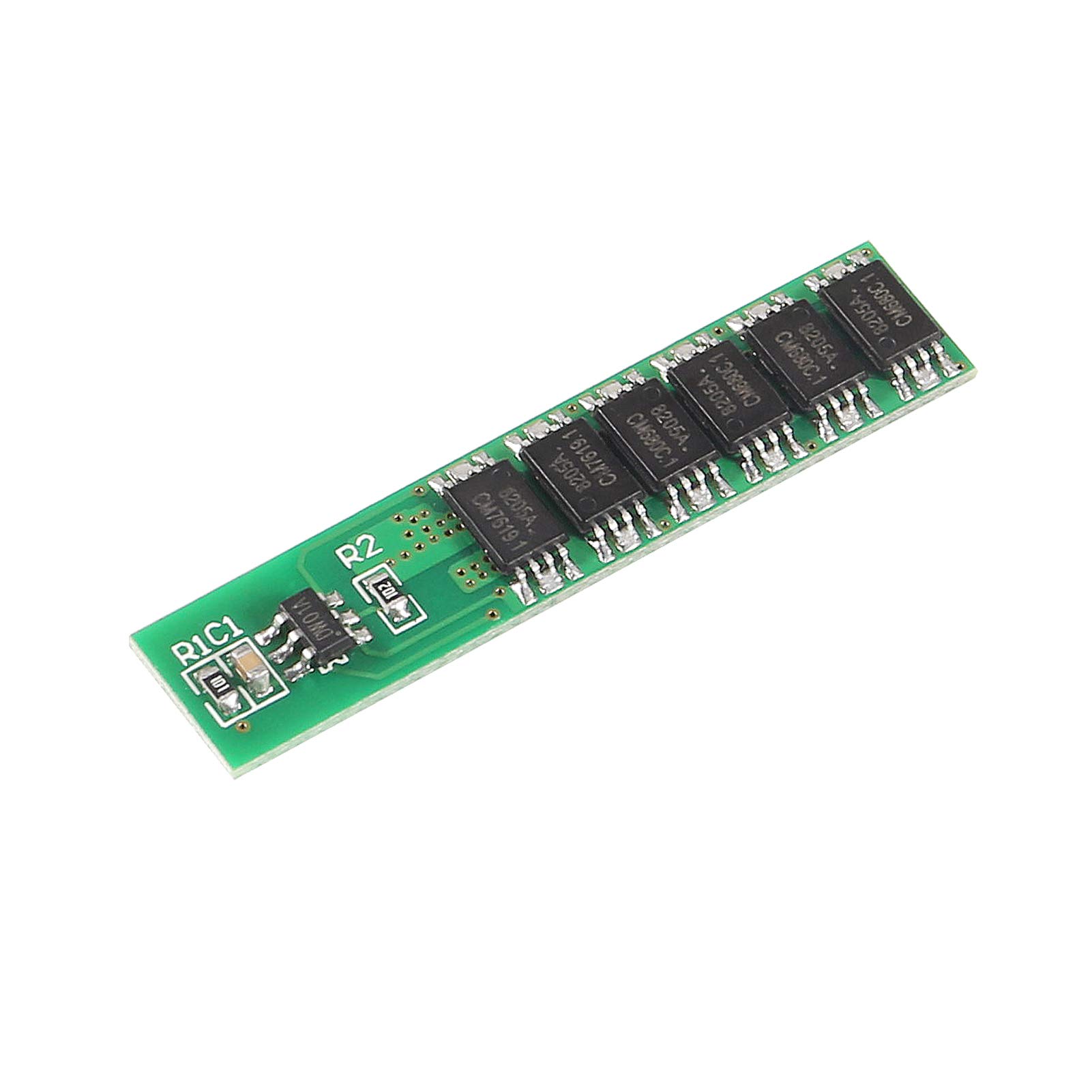 ACEIRMC 1S 3.7V 10A 6MOS 18650 Charger PCB BMS Protection Board for 18650 Li-ion Lithium LiPo Battery Cell (6pcs)