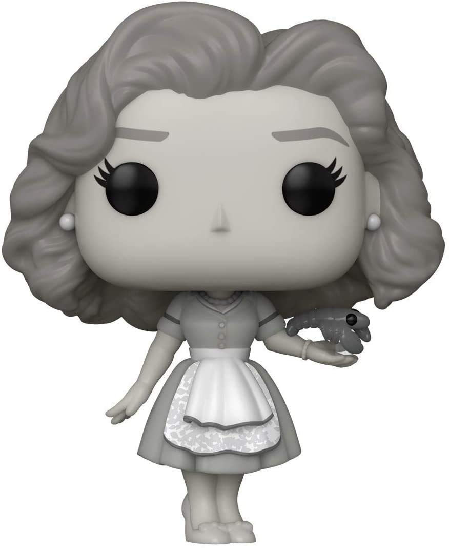 Wanda 50s B&W Pop #713 Pop TV: Wanda Vision Vinyl Figure (Bundled with EcoTek Protector to Protect Display Box)