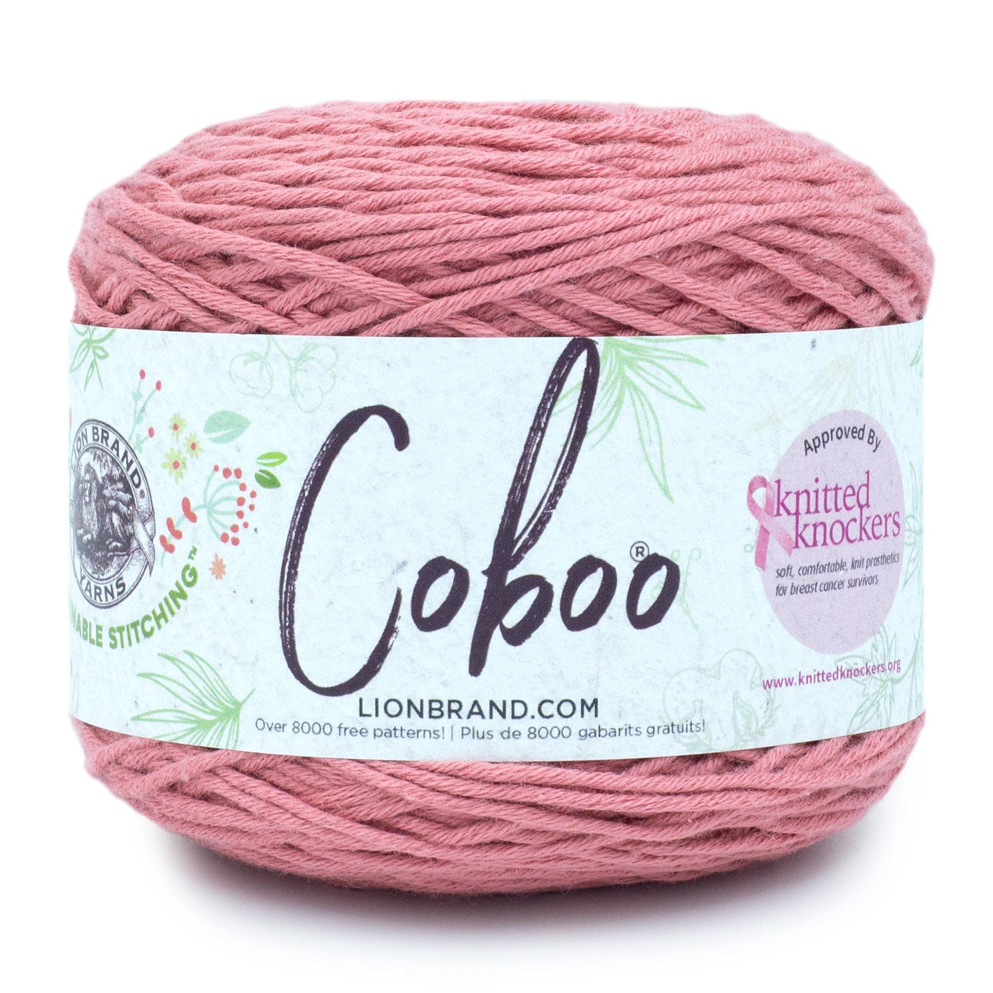 Lion Brand Yarn (1 Skein) Coboo Yarn, Terracotta, 696 Foot (Pack of 1)