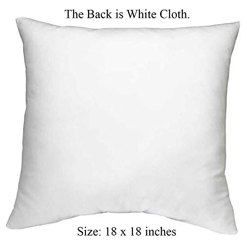 LESGAULEST Throw Pillow Cover (18x18 inch) - Turtle Animal Reptile Carapace Top Fins Tail
