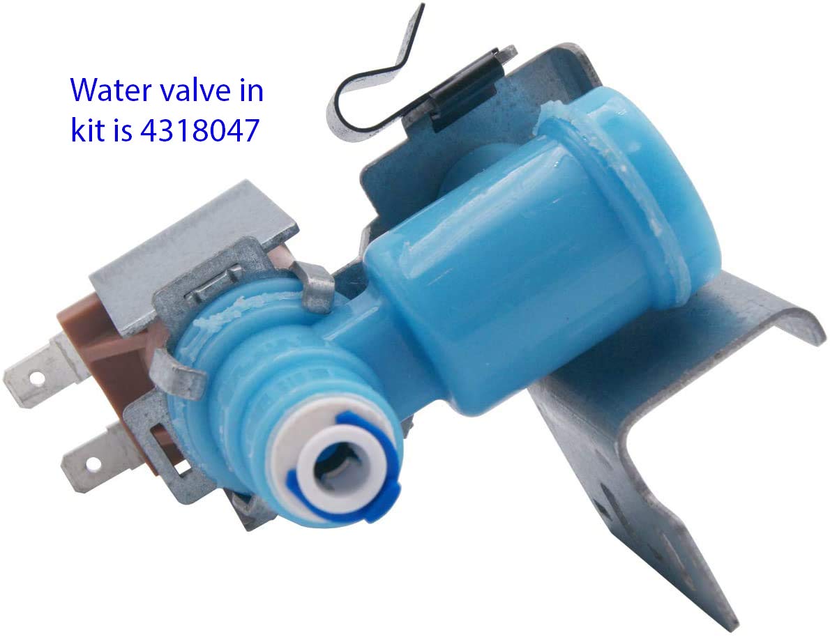 Supplying Demand W10715708 W11510803 Refrigerator Ice Maker Assembly Add-on Kit for 134A Model Specific Not Universal