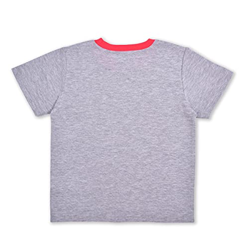 Sesame Street Elmo and Cookie Monster Boys 2 Piece T-Shirt and Short Set for Infant and Toddler- Red/Blue