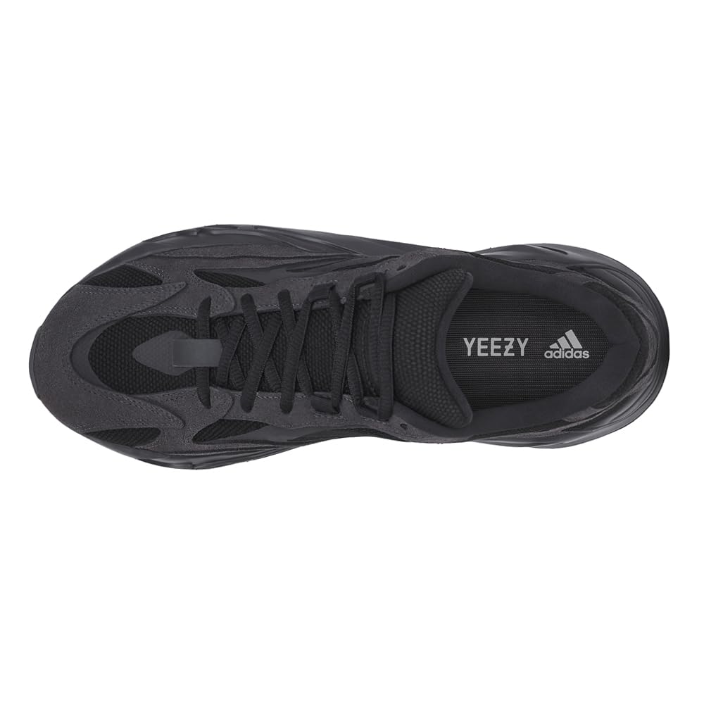 adidas Mens Yeezy Boost 700 V2 Lace Up Sneakers Shoes Casual - Black - Size 13.5 M