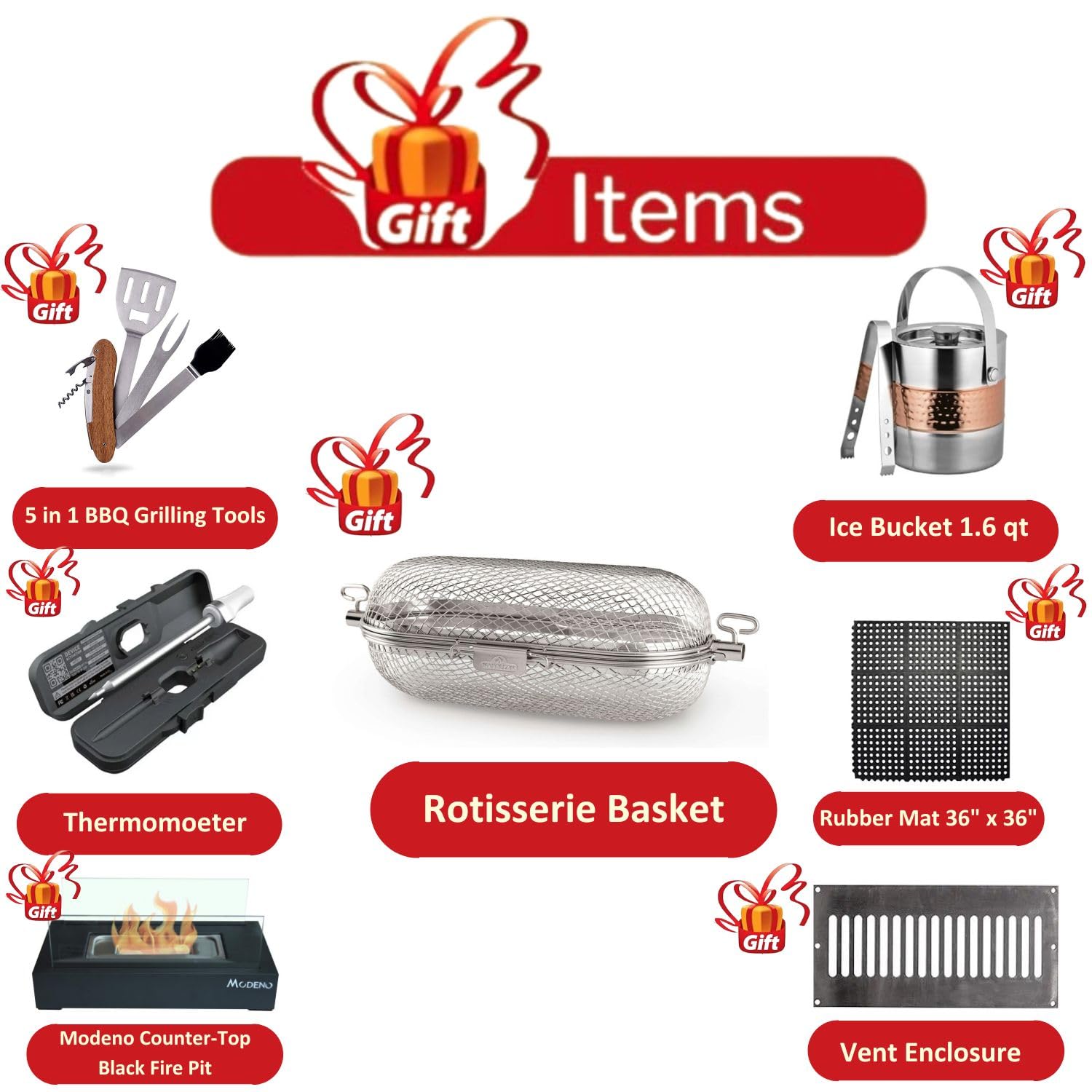 Lion Premium Grills | BBQ Gas Grill Bundle | 32 Inch Grill Package 3 (Propane Gas), Double Access Doors, Single Side Burner, Multi-Funtional Bin, 4 Sets of Ceramic Flame Tubes with Tray, and More