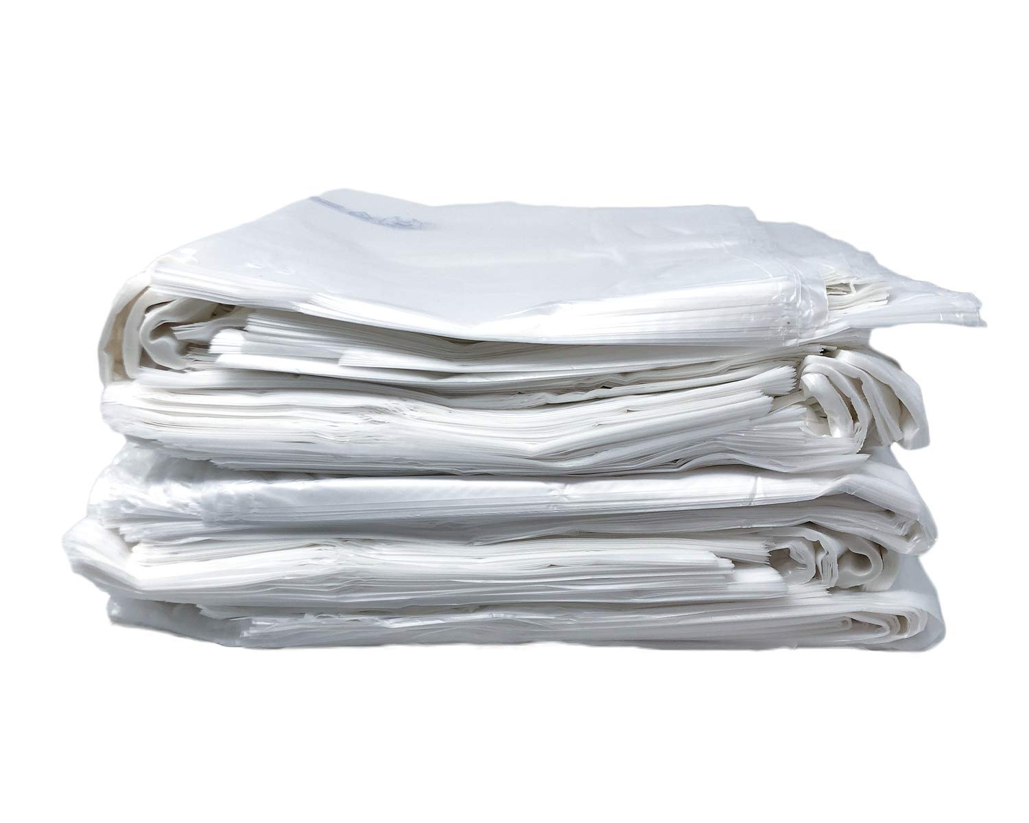 Reli. To Go Bags/Take Out Bags (250 Count) (Small 16" L x 8" W + 10.75" H) Reusable Plastic Bags with Handles | Die Cut Handle - Plastic | Use for Shopping, Business, Carry Out, Restaurant