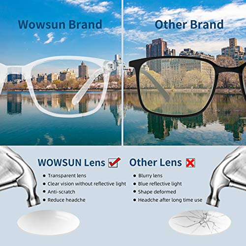 Blue Light Glasses for Women Men Non-Prescription Computer Glasses Frame
