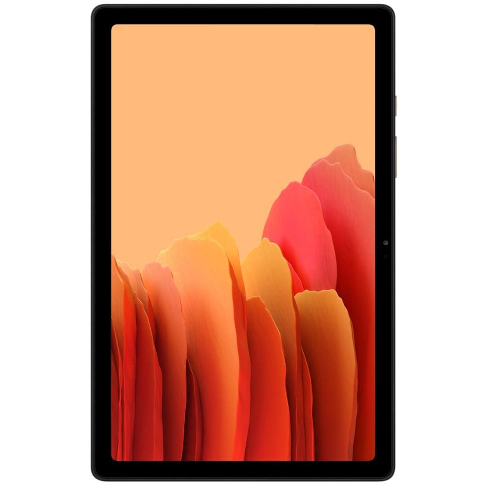 SAMSUNG Galaxy Tab A7 10.4" 2020 (64GB, 3GB) Wi-Fi Only Android 10 One UI Tablet, Snapdragon 662, 7040mAh Battery, SM-T500 (64GB SD Bundle, Gold)