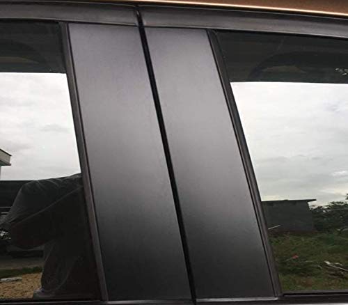 Black Matte Carbon Fiber Car Vinyl Wrap Roll 1ft x 5ft Bubble Free Air Release DIY Wrap Film for Motor Interior