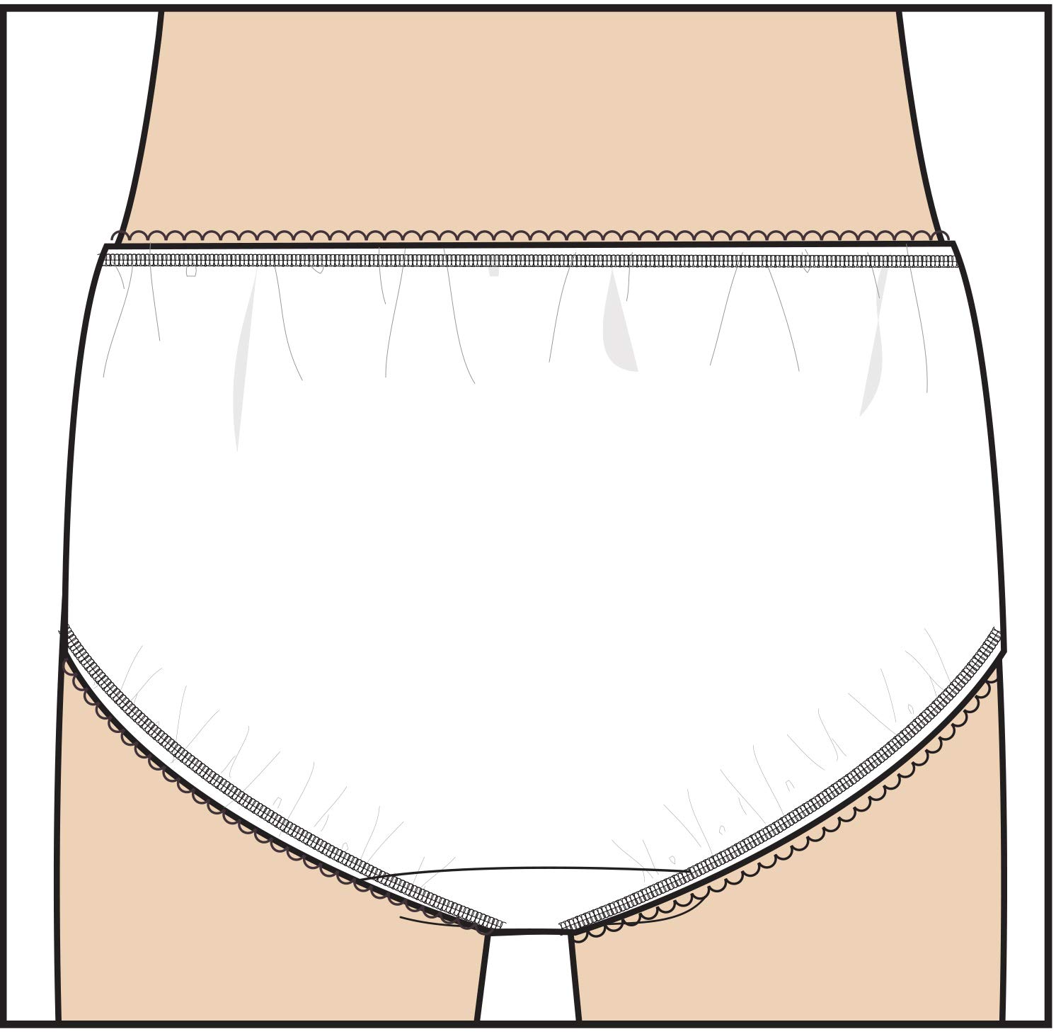 Baby Shark 100% Combed Cotton Underwear Panties in Sizes 18M, 2/3T, 4T, 4, 6, 8