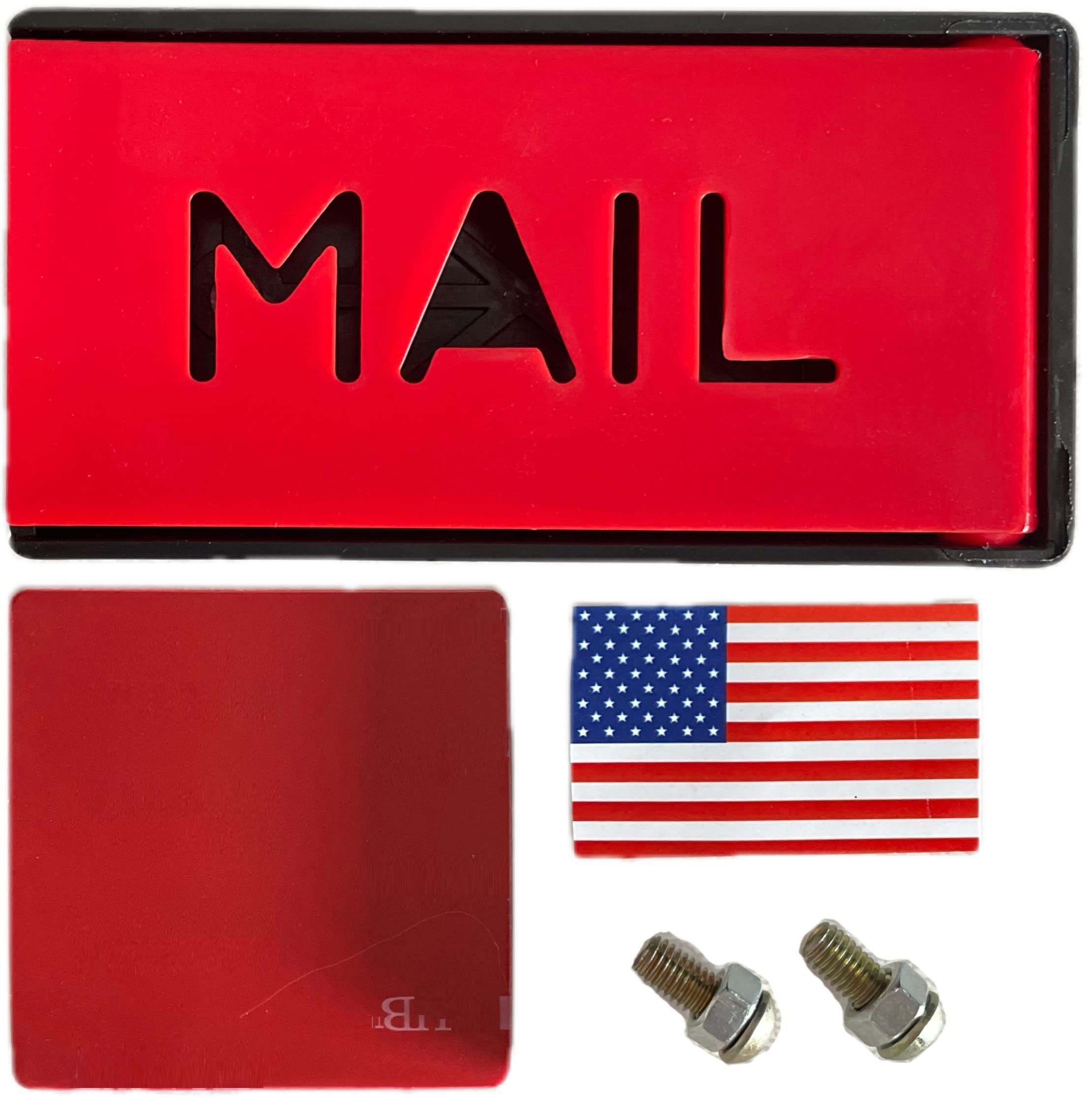 Mailbox Flags for Brick mailboxes | Mailbox Flag Replacement kit | Mailbox Red Flag | Mailbox Alert Flag | Mailbox Red Flag Replacement