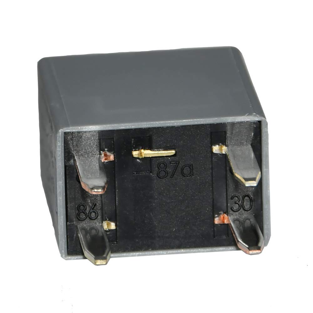 2 Pack High Power 4 Pin Fuse Box Relay # 13500114/8385 Compatible for GM Gray