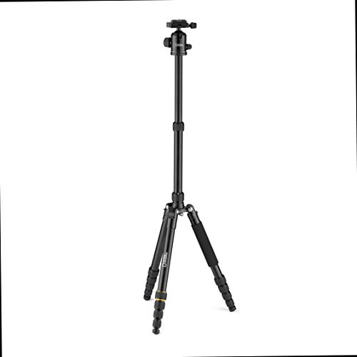 NATIONAL GEOGRAPHIC Travel Photo Tripod Kit with Monopod, Aluminium, 5-Section Legs, Twist Locks, Load up 8kg, Carrying Bag, Ball Head, Quick Release, NGTR002T