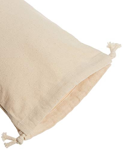 UBICON 8 x 14 Inches Medium Size Flat Bottom Heavy Duty Coin Bags with Draw Strings - Pack of 5 (MEFBDS5)