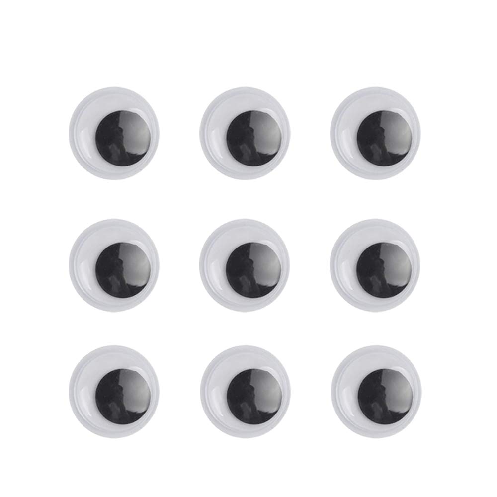 25mm Self-Adhesive Googly Wiggle Eyes for Crafts Decorations 120 PCS