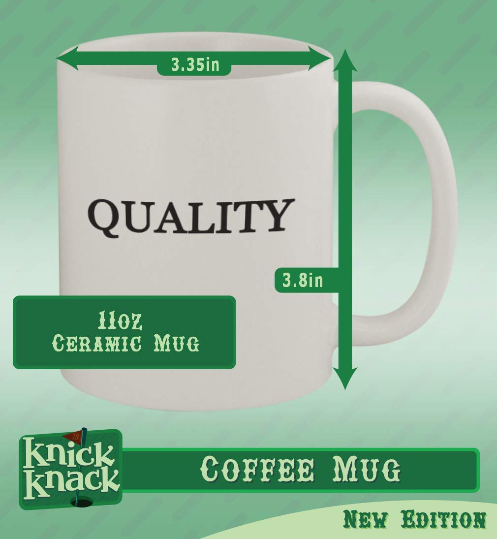#sleighing - 11oz Ceramic White Coffee Mug, White