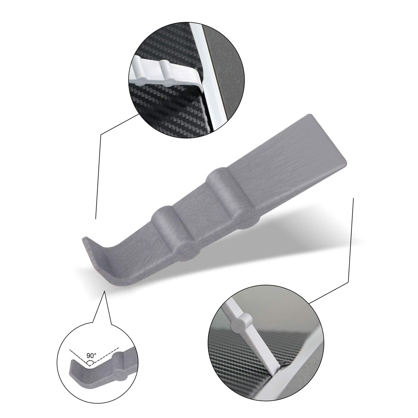 Vehicle Vinyl Wrap Tool Kit Car Wrap Kit Include Vinyl Squeegee, Film Cutter, Air Release Pin, Utility Knife Wrap Tools for Car Wrapping Window Film Application PPF Installation & Wallpaper Smoothing