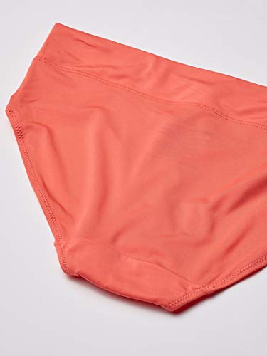Warner's womens Blissful Benefits No Muffin 3 Pack Hipster Panties, Sugar Coral/White/Peach Glow, Medium US
