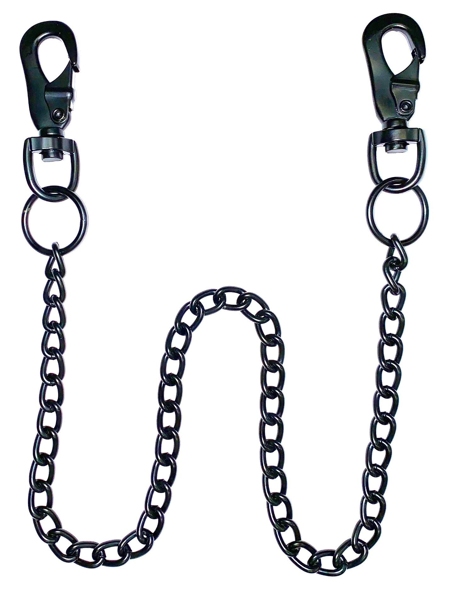 Zak Tool Keychain ZT62-BLK Corrections Key Chain for Police and Law Enforcement 30" Black