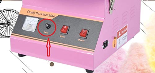 Tool Parts NEW 1Pcs 250v 15A Fuse with base For Electric Commercial Candy Floss Machine Cotton candy machine ET