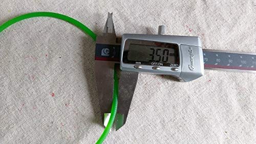 Tool Parts NEW 3pc Rubber Track Belt for Electric Commercial Candy Floss Cotton Machine Cotton candy machine ET - (Color: GREEN)