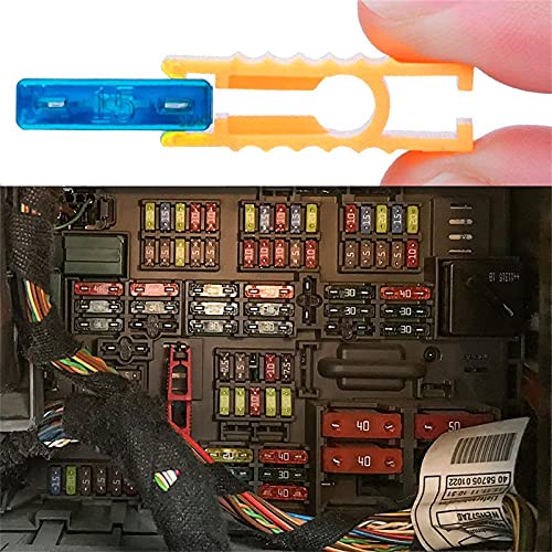 MuHize 105PC Micro2 Fuse Assortment Kit - Upgraded Automotive Blade Fuses (5A,7.5A,10A,15A,20A,25A,30A), with Puller Tool for Car Boat Truck SUV RV