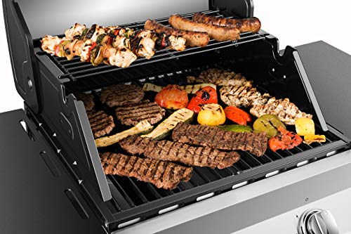 Dyna-Glo DGP321SNP-D Premier 2 Burner Propane Gas Grill, Stainless