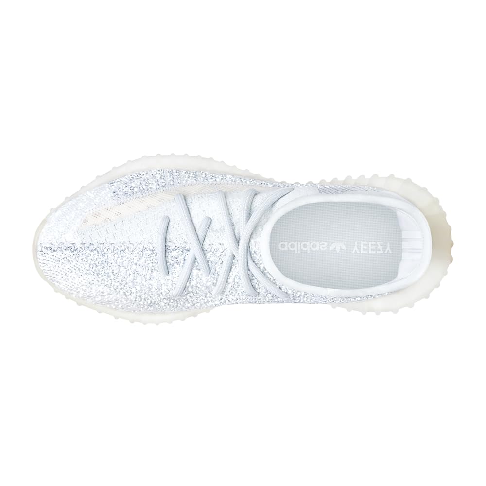 adidas Mens Yeezy Boost 350 V2 Reflective FW5317 Cloud White - Size 9.5
