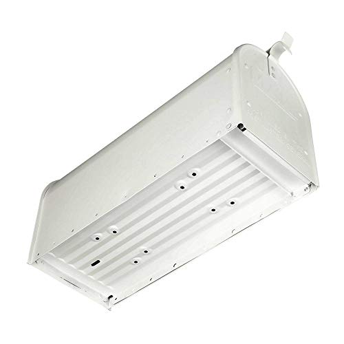 Gibraltar Mailboxes ADM16W01 Admiral Large Post-Mount Mailbox, White