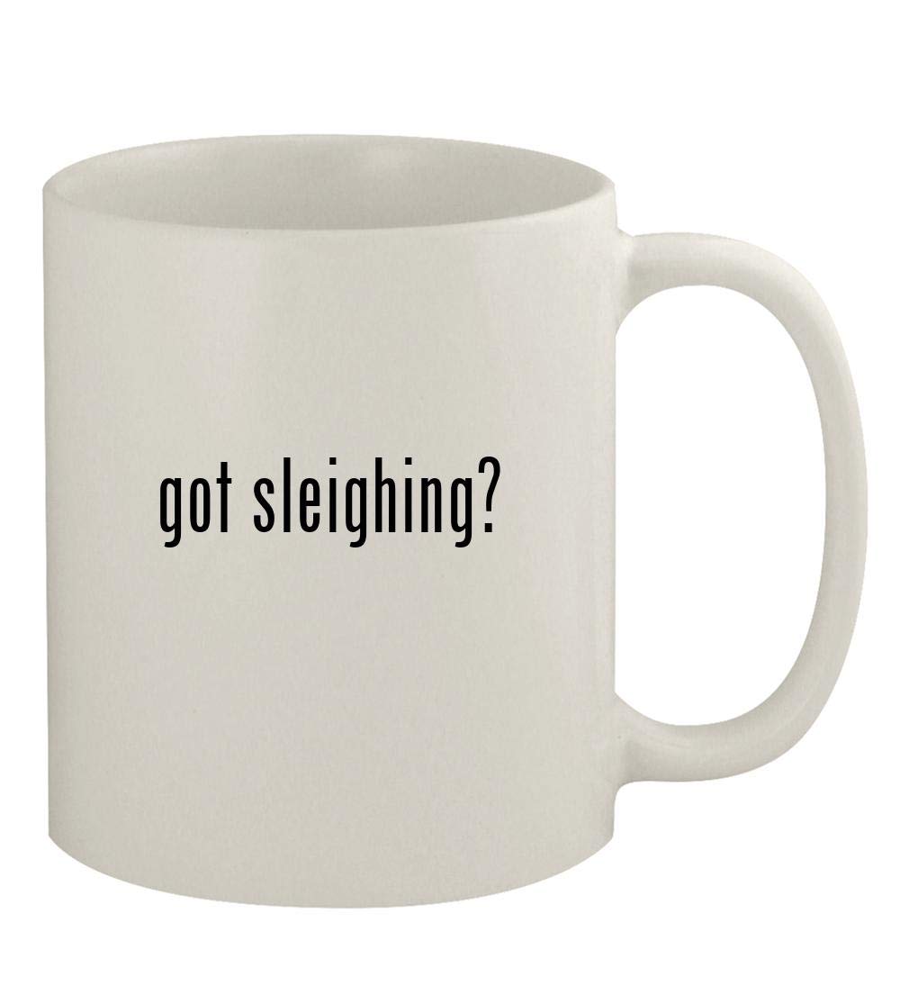 got sleighing? - 11oz Ceramic White Coffee Mug, White