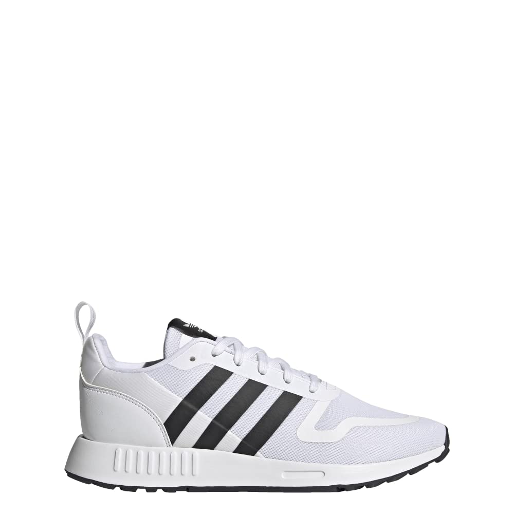 adidas Originals mens Smooth Runner Sneaker, White/Core Black/Dash Grey, 13 US