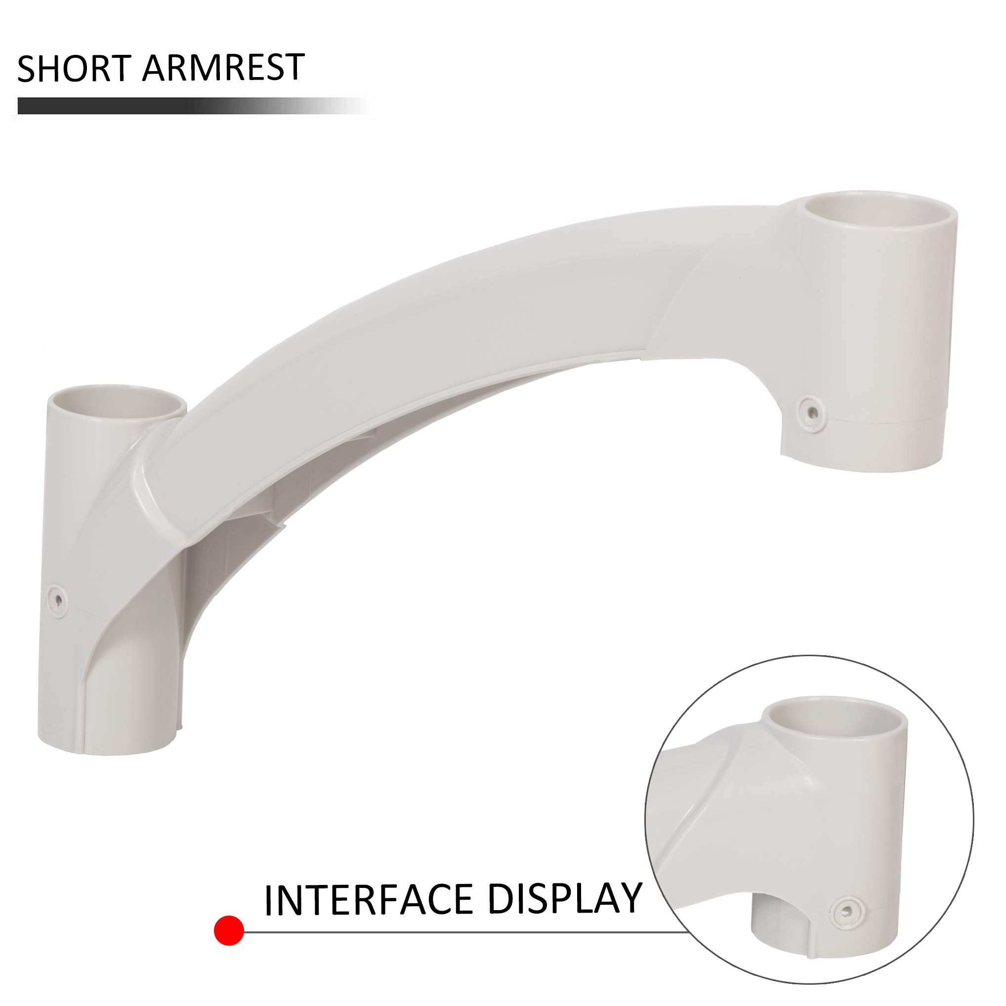 New Short Handrail for Above Ground Swimming Pool Step