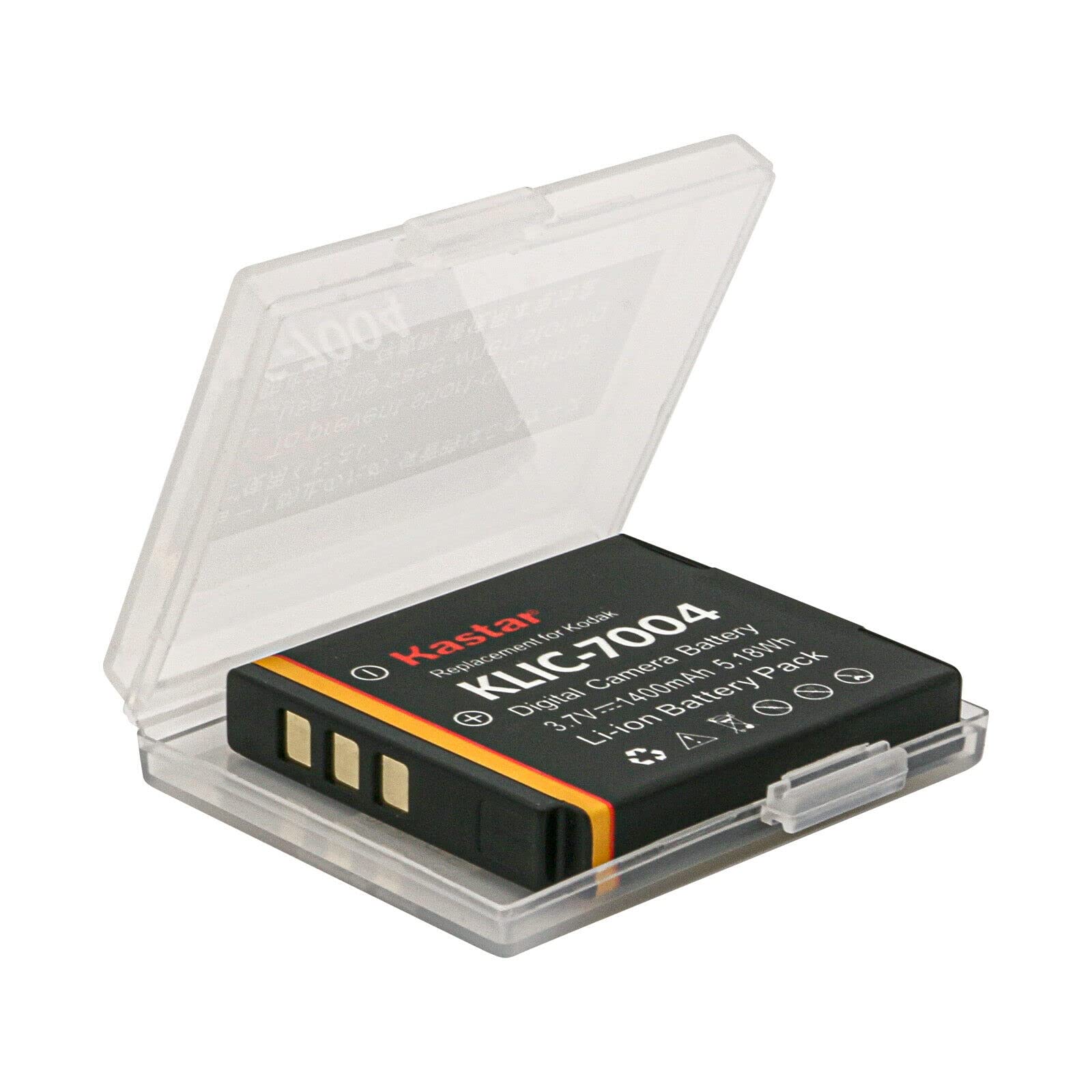 Kastar 1-Pack Battery and LTD2 USB Charger Compatible with Kodak KLIC-7004 K7004 Battery, Kodak K7700 Charger, EasyShare M1033, EasyShare M1093 is, EasyShare M2008, EasyShare V1073, EasyShare V1233