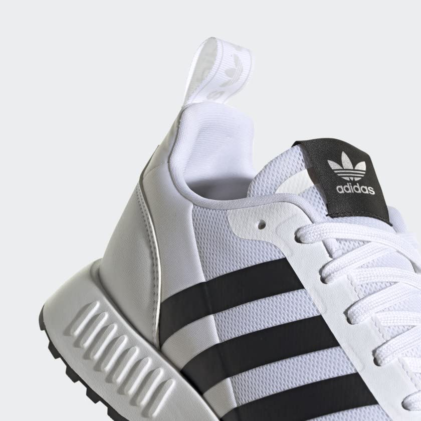 adidas Originals mens Smooth Runner Sneaker, White/Core Black/Dash Grey, 13 US