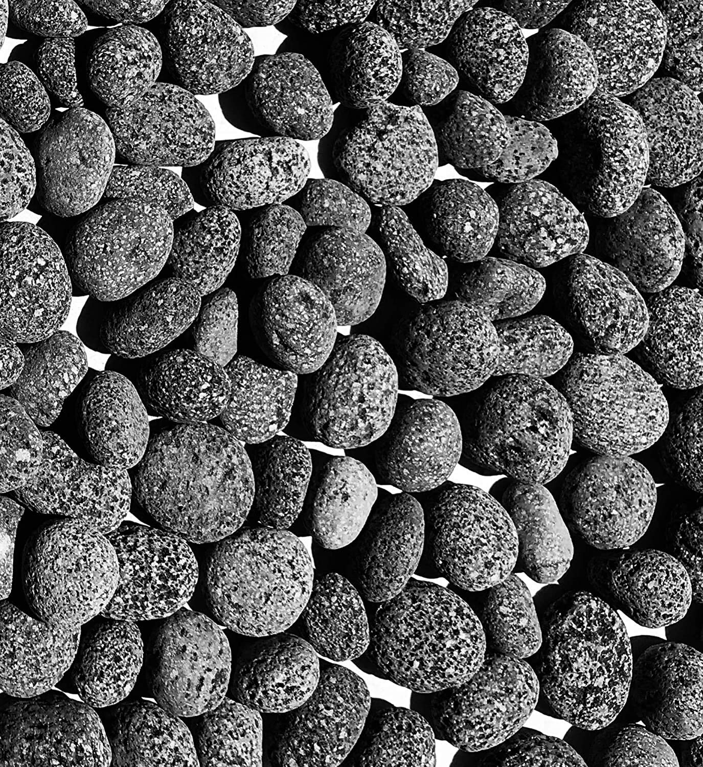 Premium Pebbles Black Lava Rocks for Fire Pit - 2 to 3 inch - 10 lbs - Gas Fireplace Rocks - Decorative Lava Stone for Indoor & Outdoor Gas Fireplace