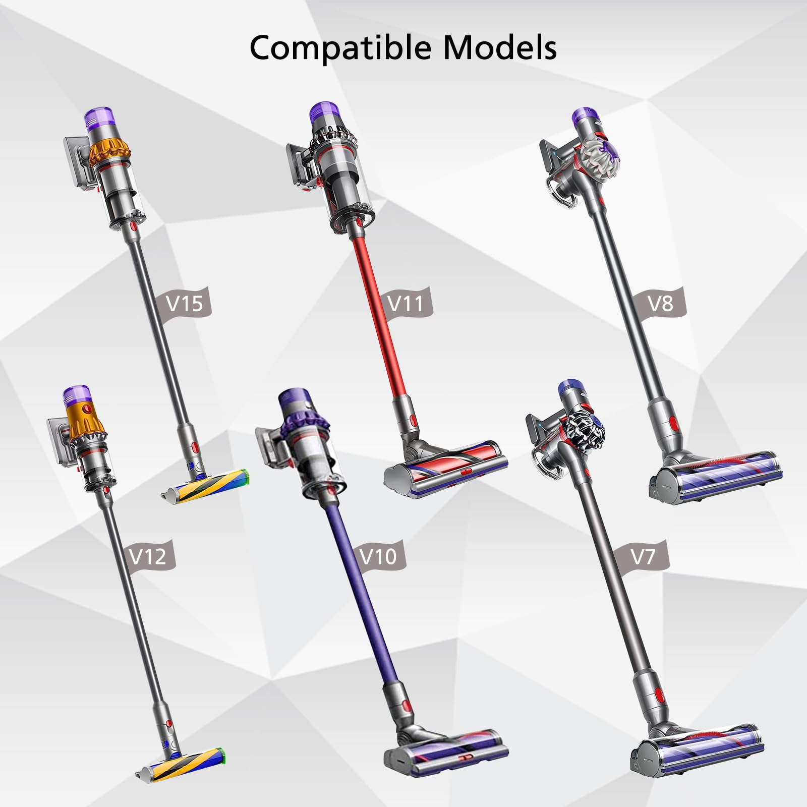 Attachment Kit for Dyson Gen 5 Gen5 V15 V12 V8 V11 V10 V7 Absolute Detect Cordless Stick Animal Outsize Cyclones Vacuum Cleaner Accessories Bundle Replacement Brush Tools