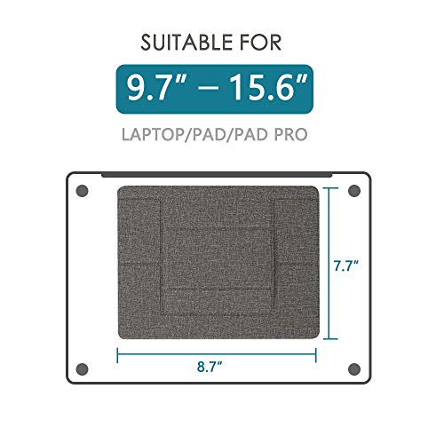 Invisible Laptop/tablet Stand Ultra-slim Lifting Stand Waterproof Adjustable Detachable Lightweight 2019 New Folding Computer Notebook Stand for 9.7Inch-15.6 Inch for Apple Mac/MacBook Pro/MacBook Air