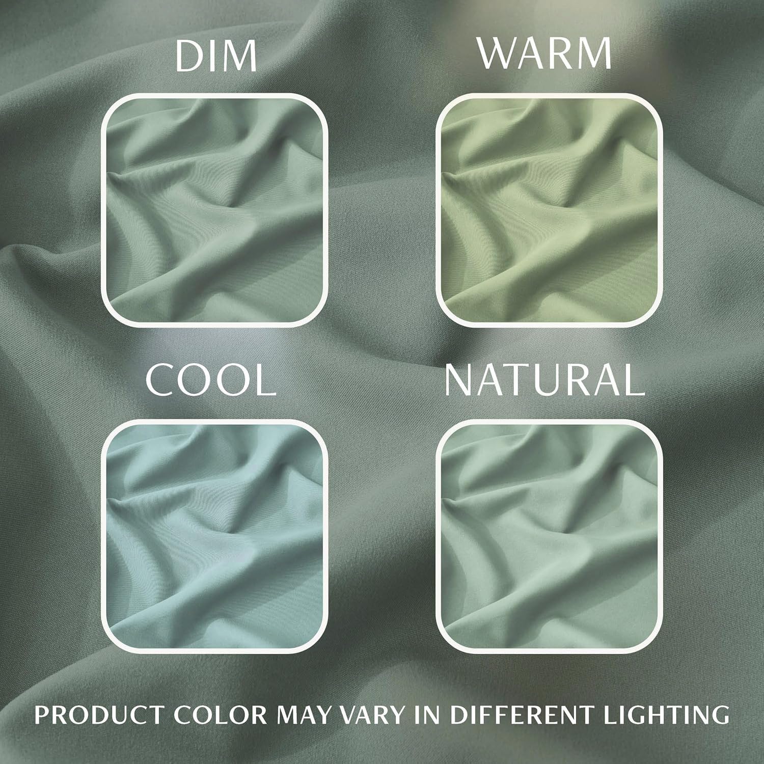 ALAZURIA King Size Duvet Cover - 3 Piece Bedding Set (1 Duvet Cover & 2 Pillow Shams) Soft Double Brushed Comforter Cover w/Zipper Closure & Corner Ties - No Comforter (104" X 90", Sage Green)