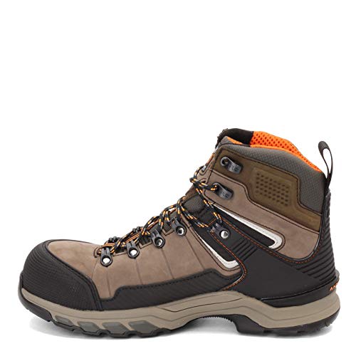 Timberland PRO mens Hypercharge Trd 6" Composite Safety Toe Waterproof Industrial Hiking Work Boot, Brown Canteen, 11 US