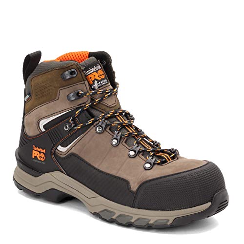 Timberland PRO mens Hypercharge Trd 6" Composite Safety Toe Waterproof Industrial Hiking Work Boot, Brown Canteen, 11 US