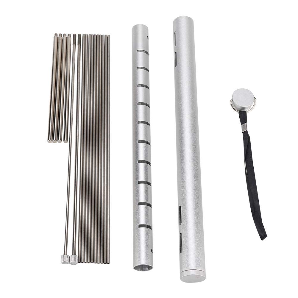 Camping Grill, Portable Compact Camping Grill Stainless Steel Folding BBQ Tube Outdoor Backpackers