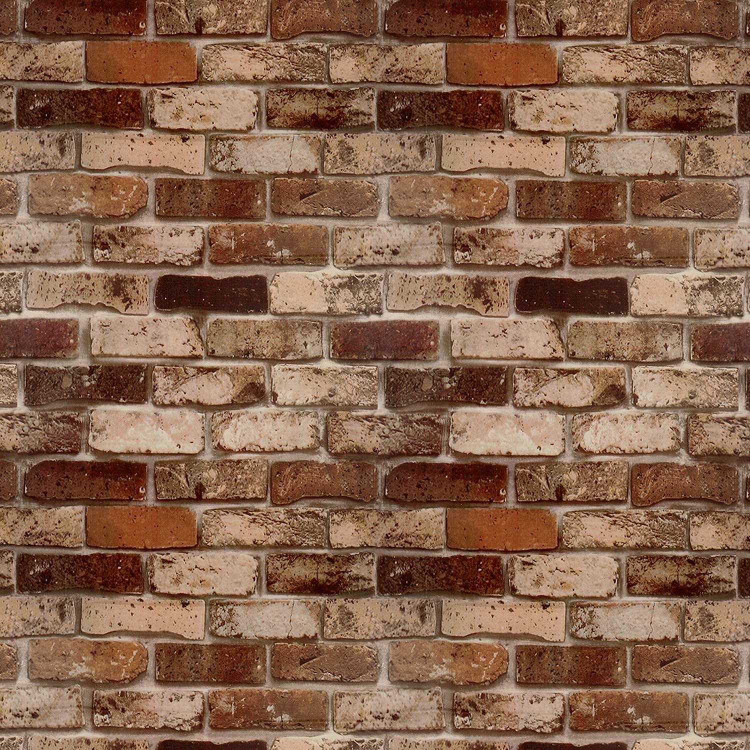 Okydoky Peel and Stick Wallpaper, Brick Wallpaper for Home Decoration, Kitchen Backsplash, Vinyl Self Adhesive Wallpaper for House, Workshop & Office, 17.7" x 394", C103-10
