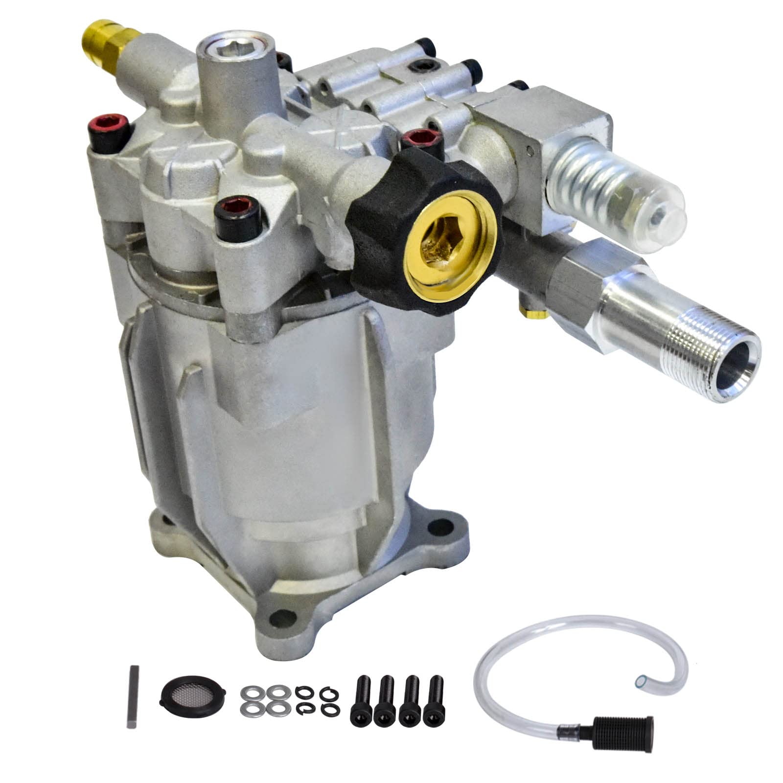 Horizontal 3/4" Shaft Pressure Washer Pump, MAX 3200 PSI 2.4 GPM Replacement Power Washer Pumps, Power Washer Pump Compatible with Honda, Homelite, Troybilt, Simpson