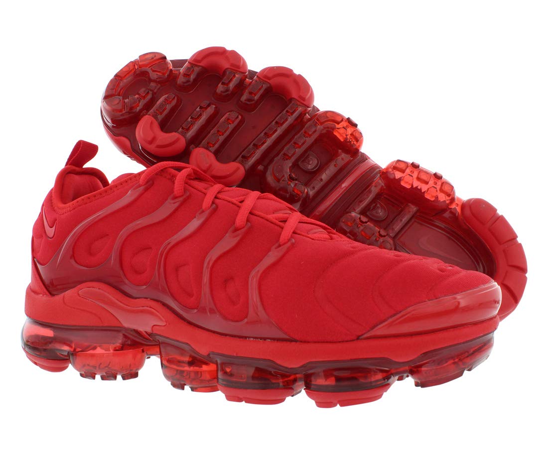 Nike mens Air Vapormax Plus, White/Red-green-gold, 10