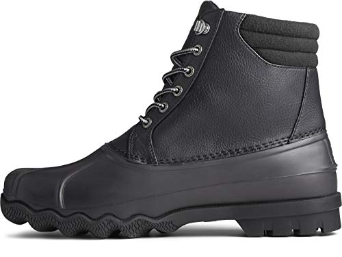 Sperry Top-Sider Men's Seasonal Avenue Duck Boot, Black, 10