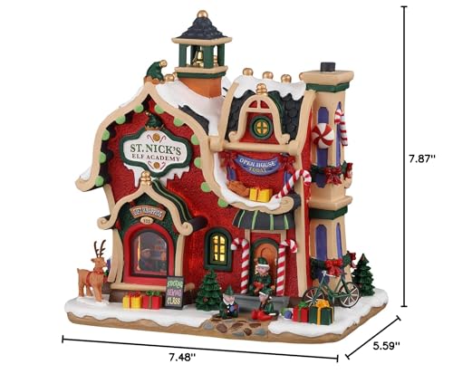 Lemax Village Collection St. Nick's Elf Academy, B/O #95530
