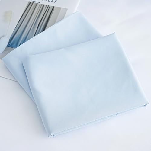 AYASW Pillowcases Set of 2 Queen Size Premium Soft and Cozy 1800 Brushed Microfiber with Envelope Closure Pillow Case Light Blue 20x30 inches Easy Care Wrinkle Fade Resistant Holiday Decor